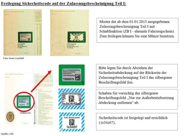 So funktioniert´s - Auto online abmelden, Kfz online abmelden